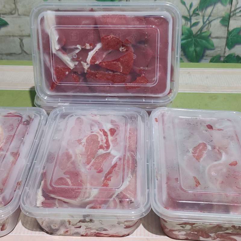 Jual DAGING SLICE YAKINIKU 500 GRAM IMPORT/ DAGING SLICE YOSHINOYA ...