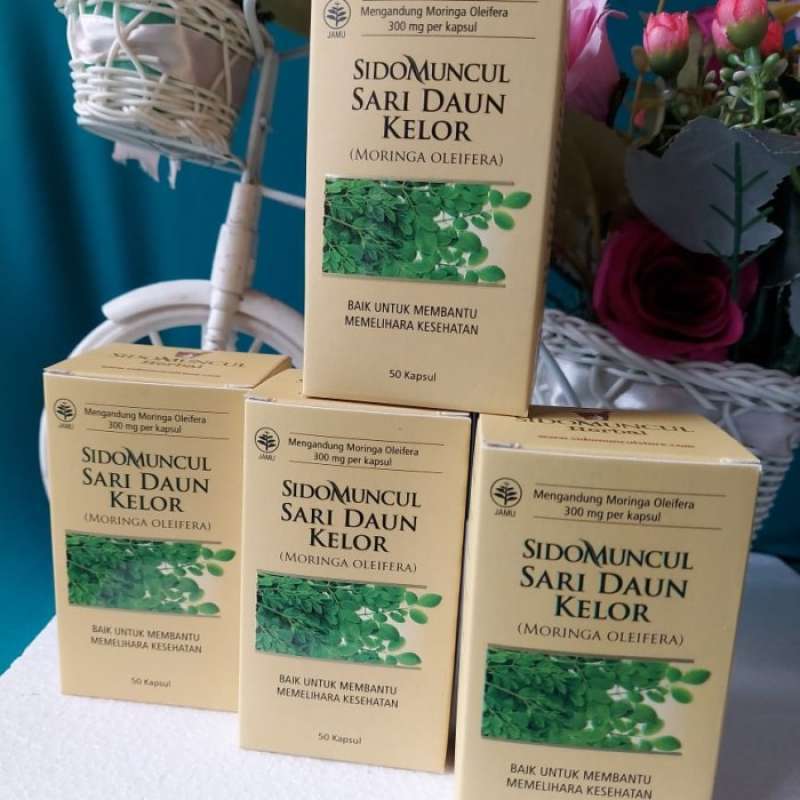 Jual Sari Daun Kelor Sido Muncul @30Kapsul di Seller Fortune Medika ...