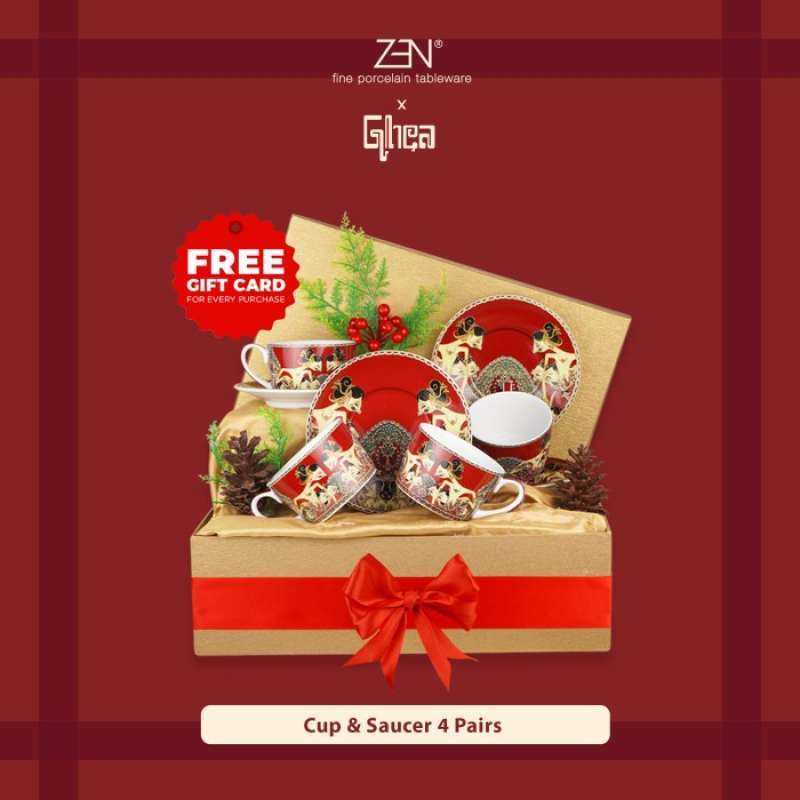 Jual Zen Hampers/parcel Cangkir Keramik Set Ghea Wayang Beber Series B ...