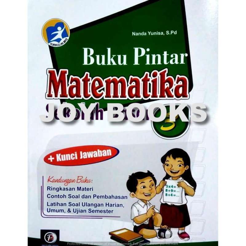 Jual BUKU PINTAR MATEMATIKA PERMATA PRESS SD KELAS 1 2 3 4 5 6 / SOAL MAT - KELAS 1 di Seller ...