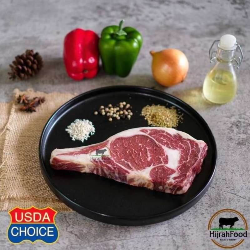 Jual Ribeye Lip-On USDA Beef Grade Choice / US Black Angus Beef Steak ...