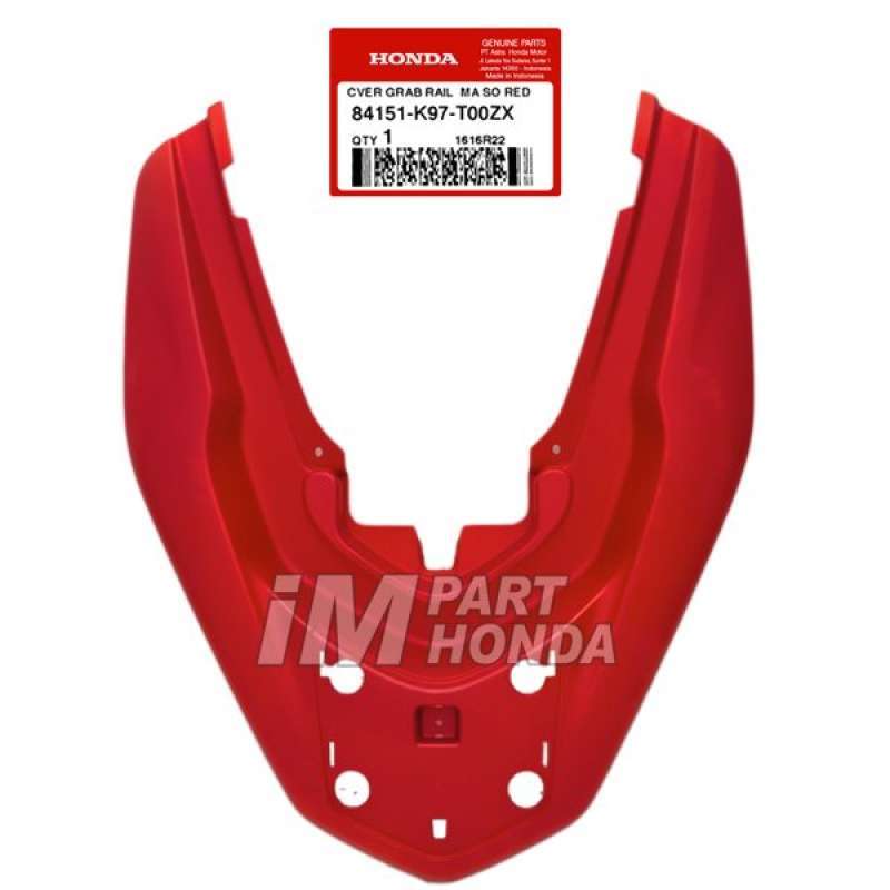 Jual AHM 84151-K97-T00ZX Cover Grab Rail Tutup Begel PCX 150 LED 2018 ...
