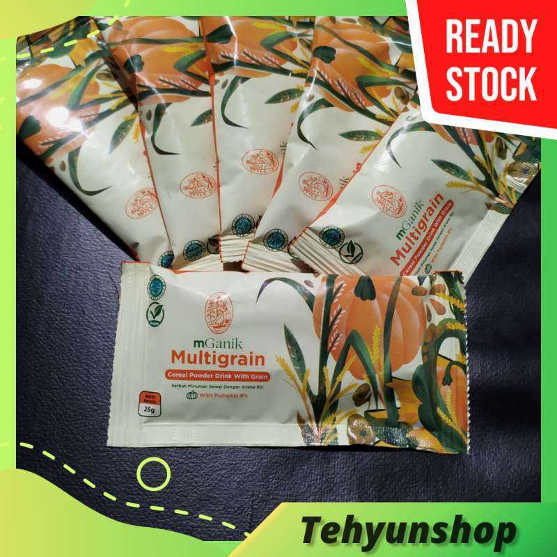 Promo Mganik Multigrain 500 Gram Isi 20 Sachet Suplemen Makanan ...