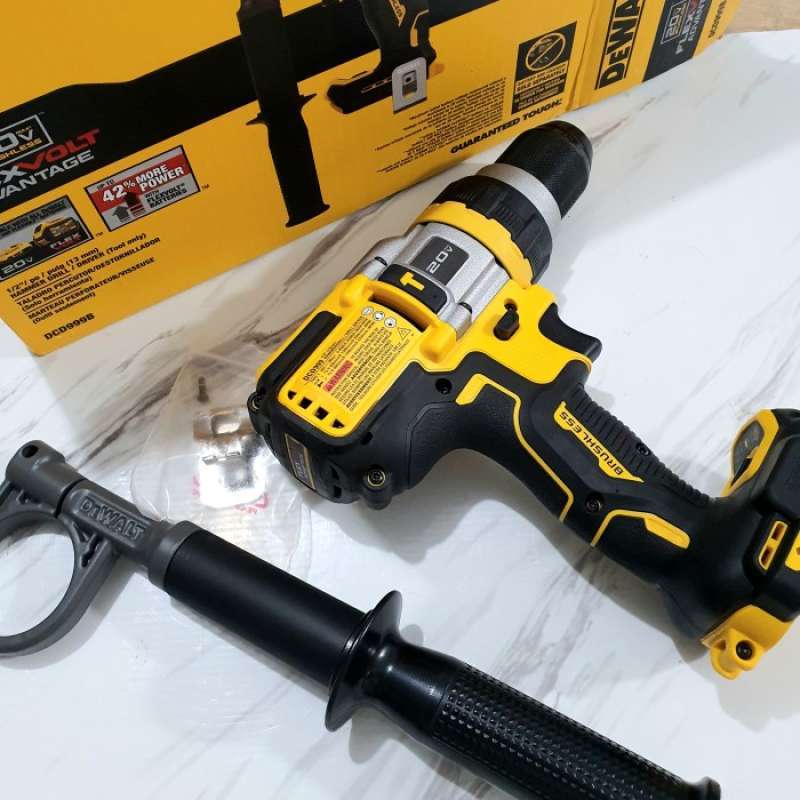 Promo DeWALT DCD999 20v MAX - Mesin bor cordless HAMMER DRILL Diskon 33 ...