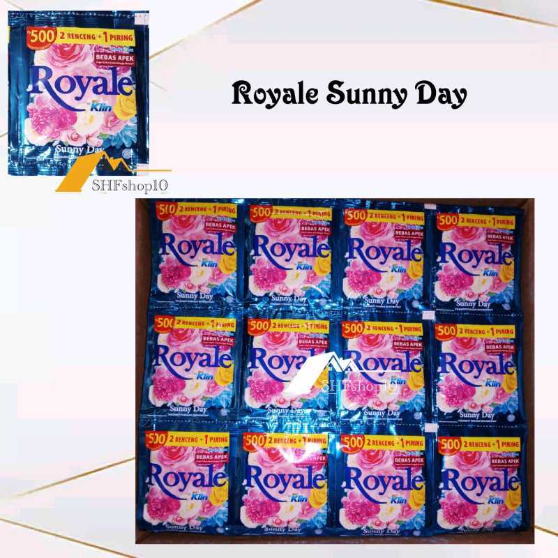 Jual Pewangi & Pelembut Pakaian Soklin Royale 13ml kemasan Renceng ...