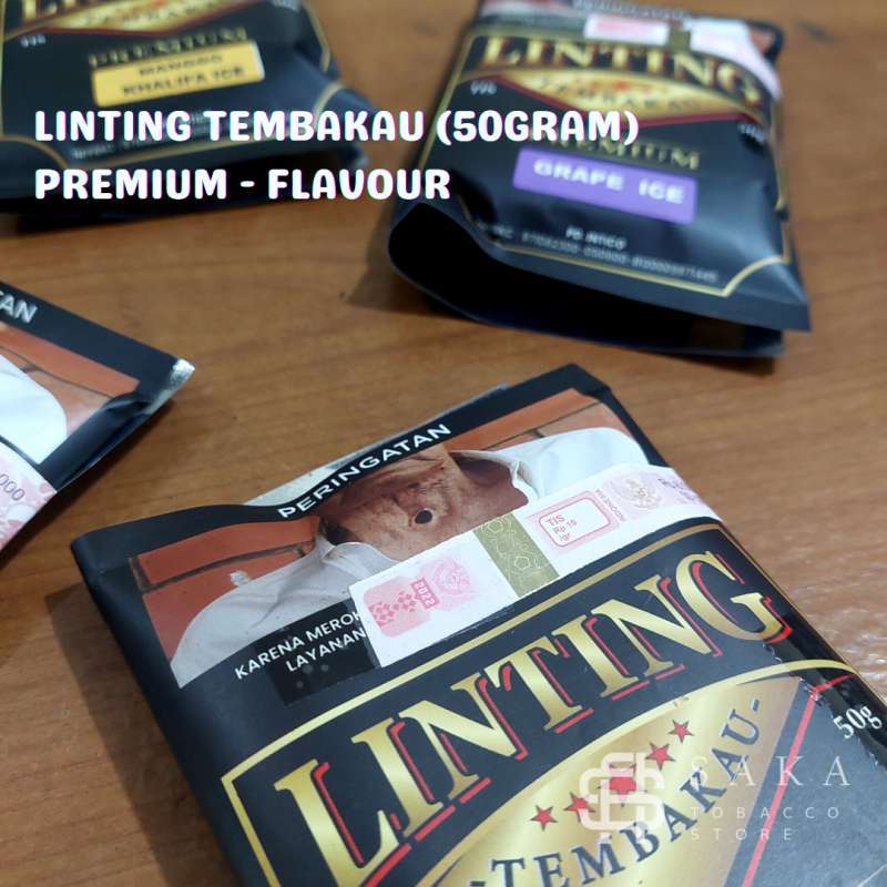 Jual Bako Merk LINTING TEMBAKAU - Premium Flavour (50 Gram) - Mango ...