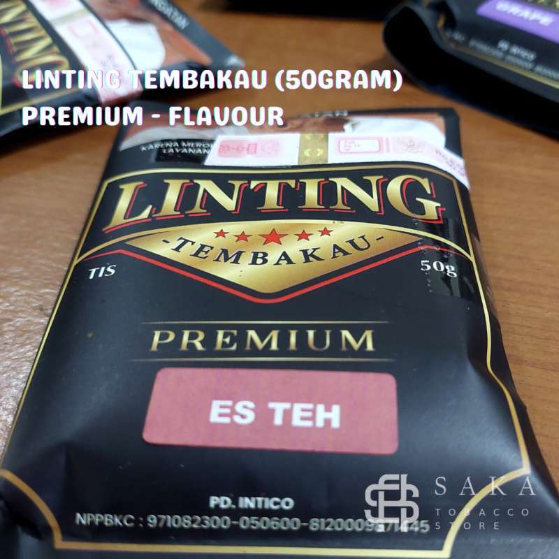Jual Bako Merk Linting Tembakau - Premium Flavour (50 Gram) - Teh Manis ...