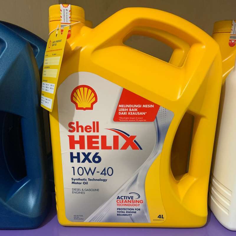Jual Oli Shell helix Hx6 10w-40 4liter di Seller AKIRA AUTOPART MOBIl ...