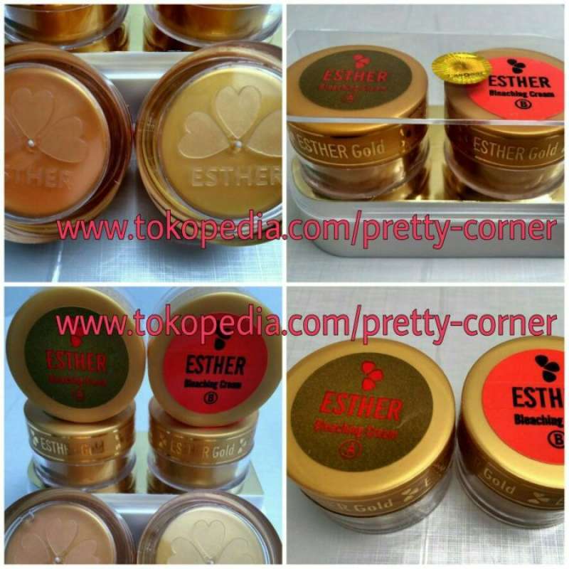 Jual Gold Exclusive Ab /Ester /Esther /Krim /Cream /Original /Bleaching ...