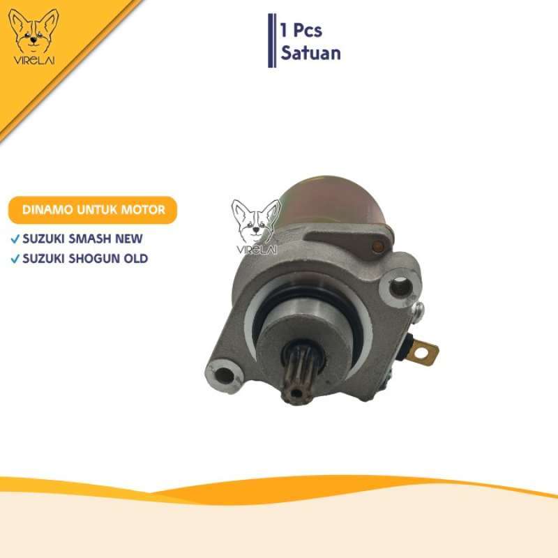 Jual Dinamo Starter Motor Suzuki Smash New / Shogun Old [impact] Di ...