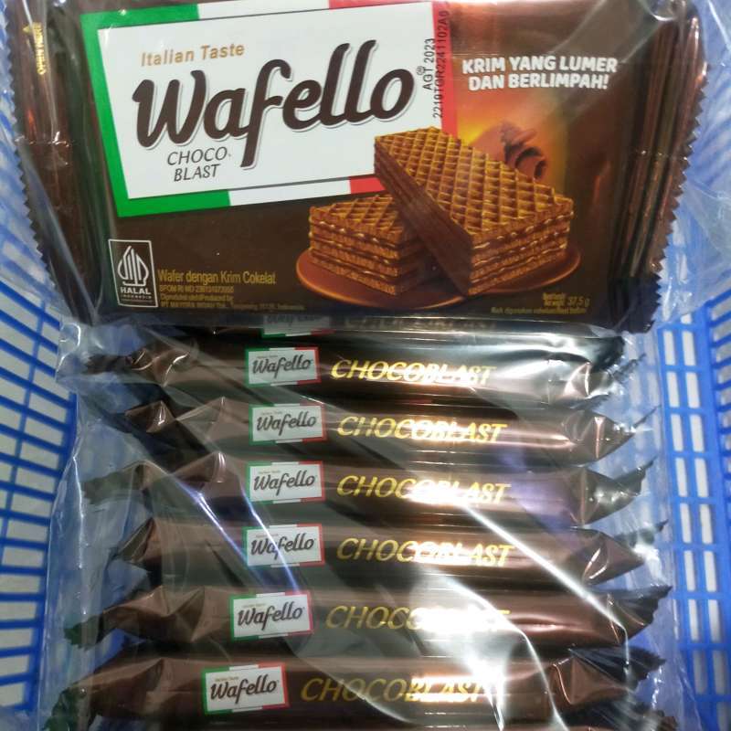 Jual ROMA WAFELLO CHOCO WAFER 43GR KEMASAN 2000 ECER di Seller ...