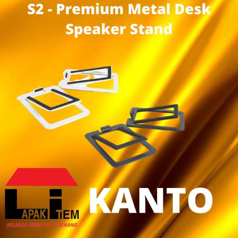 Jual KANTO S2 - Premium Metal Desk Speaker Stand di Seller Delta Audio Store - Duri Kepa, Kota ...