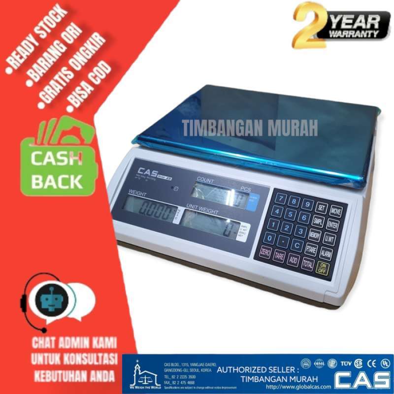Promo Counting Scale Cas Jcs/ Timbangan Hitung Jumlah Pcs Diskon 50% Di ...