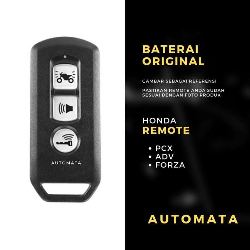 Jual Baterai Remote keyless smartkey kunci Honda Forza Ori Panasonic di ...