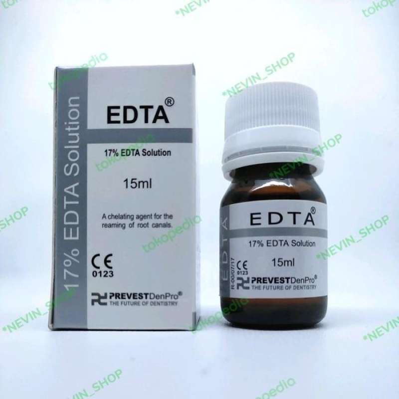 Jual Edta Solution 17% / Larutan Edta / Cairan Irigasi Saluran Pulpa Gigi - 15 Ml Di Seller ...