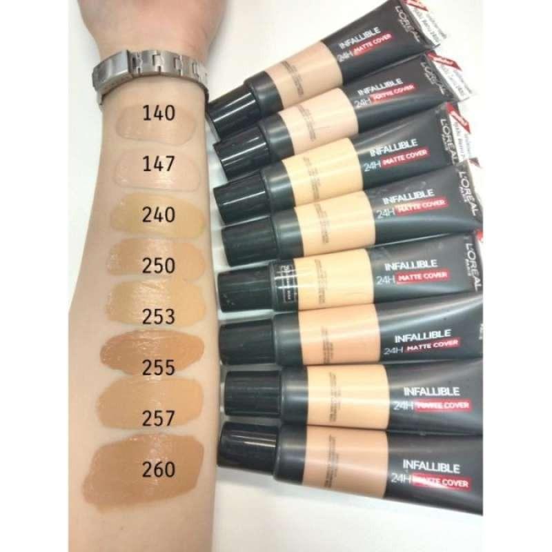 Jual LOreal Paris Infallible 24 Hr Matte Cover Foundation (True Sun) di ...