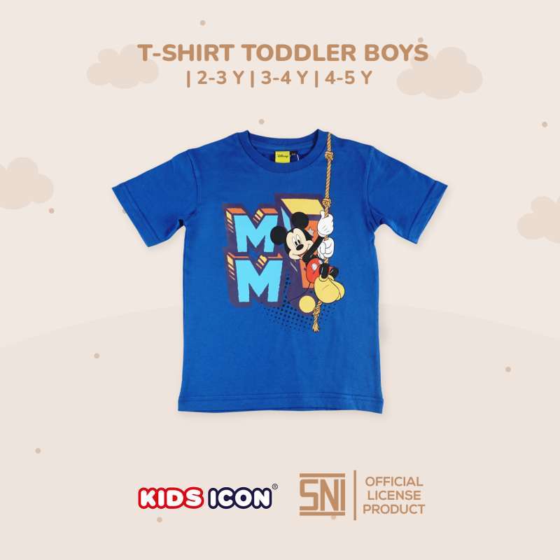 Jual Kids Icon - Kaos Toddler Anak Laki-laki Disney Mickey Mouse 2-5 ...