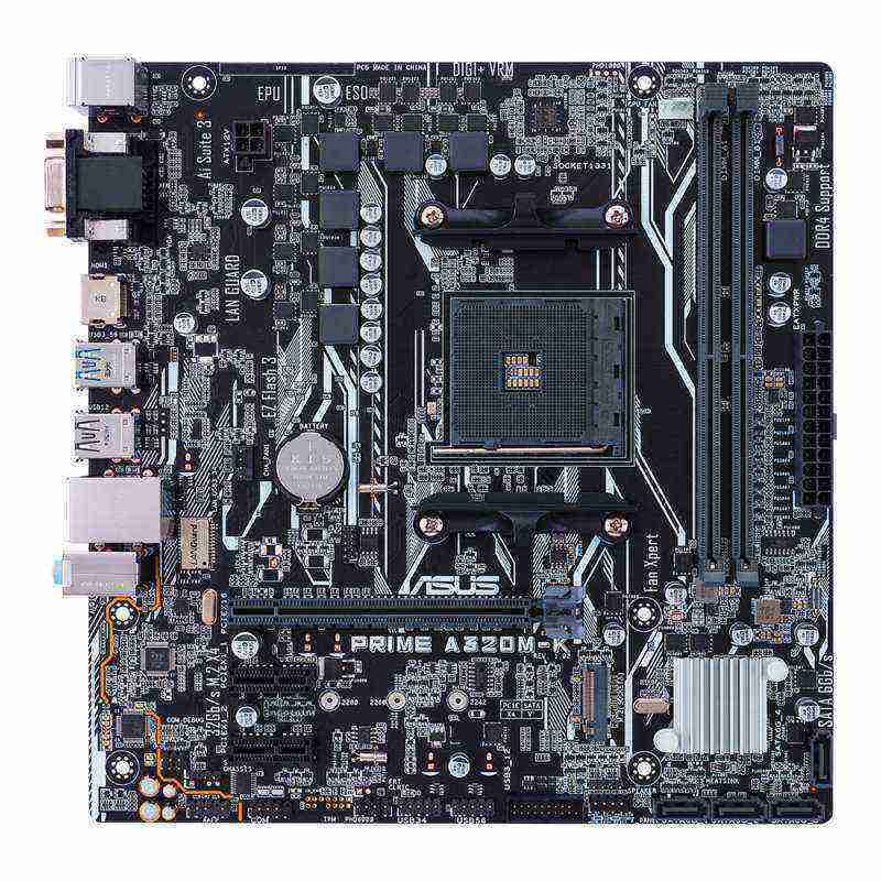 Jual Motherboard Asus Prime A320m-k (am4, Amd Promontory A320, Ddr4 ...