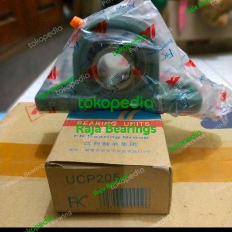 Jual UCP205 FK Pillow Block Diameter as 25mm di Seller Raja Bearings ...