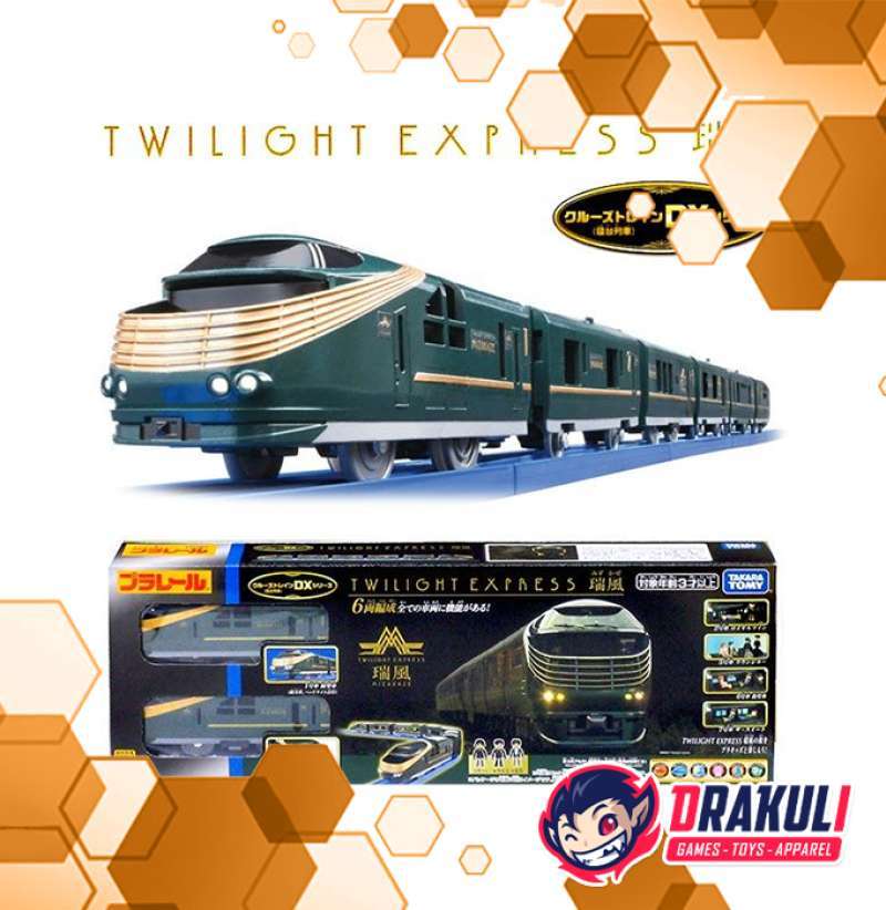 Jual Toys Takara Tomy Plarail Cruise Train DX Series Twilight Express Mizukaze di Seller Drakuli ...