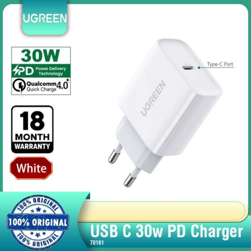 Promo UGREEN PD 30W USB-C Wall Charger Diskon 12% di Seller Calestraa Shop - Kab. Bekasi, Jawa ...