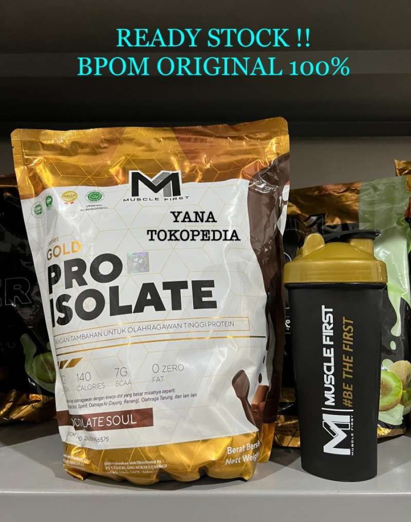 Promo M1 Muscle First GOLD PRO WHEY PROTEIN ISOLATE 5lbs 5 lbs free ...