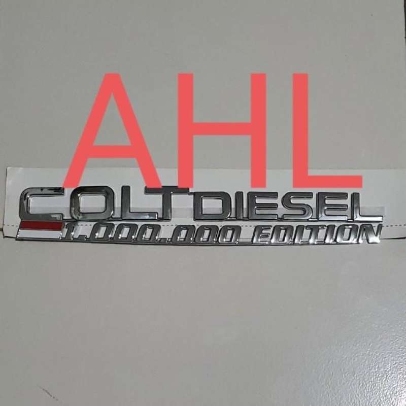 Jual Paket Logo Emblem Colt Diesel dan 1.000.000 Edition Canter di ...