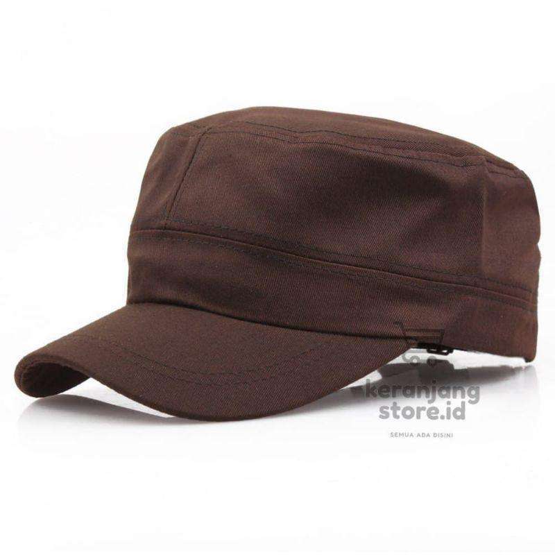Jual Topi Komando Polos / Topi Komando Army / Topi Tentara Militer ...