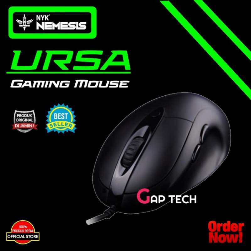 Promo NYK NEMESIS URSA Gaming Mouse Original Diskon 23% di Seller Moni ...
