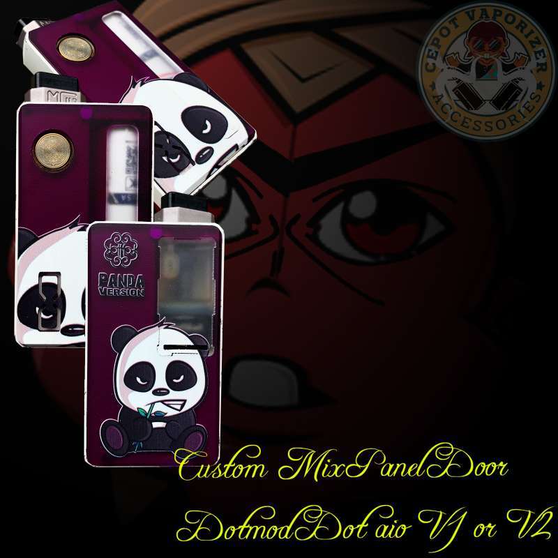 Jual Custom Mix Panel Door Panda Edition for Dotmod DOT AIO V1 or V2 di ...