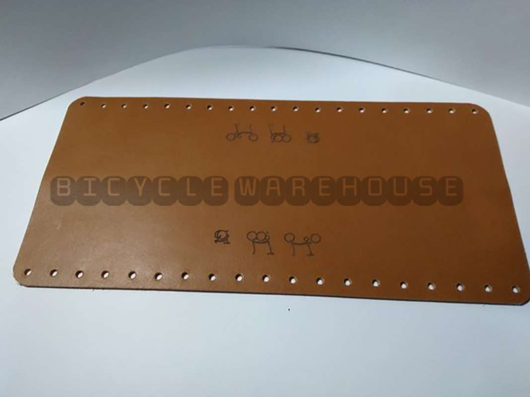 Jual Aksesoris Sepeda Lipat Cover Frame Kulit Sapi Asli For Brompton Or ...