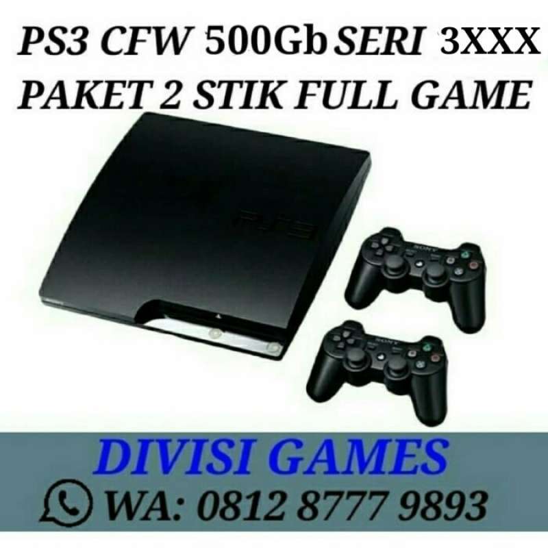 Promo PS3 Slim 500GB CFW Full Game Diskon 23% di Seller GSports Store 13 - Gedong, Kota Jakarta ...