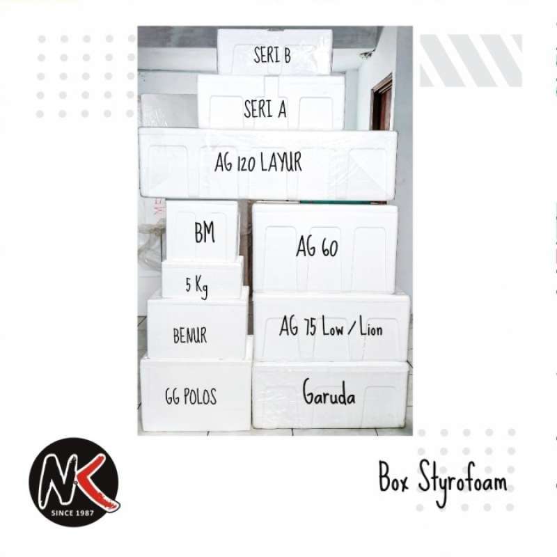 Promo Styrofoam Box Besar Ag 75 Cm / Kotak Gabus /Box Frozen Food ...