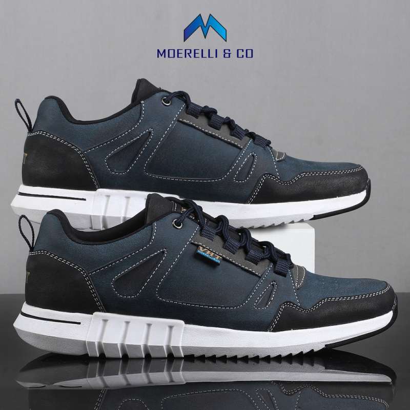 Promo MOERELLI &CO X ARTISAN VHT | Sepatu Sneakers Pria Blue Black ...