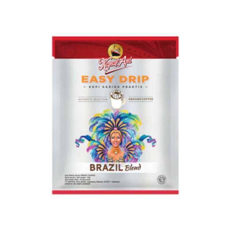 Promo Kapal Api ~ Brazil Blend Easy Drip Box Isi 5 Sachet @ 10 Gr Kopi ...