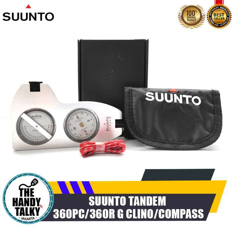 Jual SUUNTO TANDEM 360PC 360R G Clino Compass - Silver di Seller ...