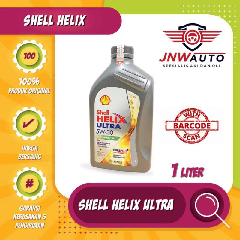 Promo Shell Helix Ultra 5W-30 - 1 Liter Diskon 23% di Seller SUMBER ...