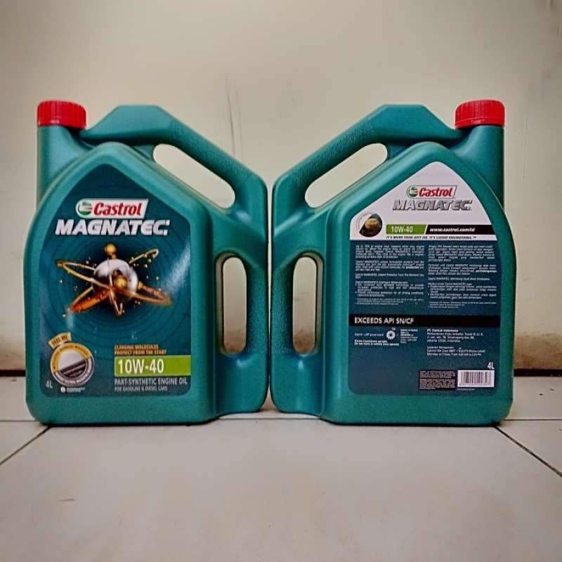 Jual Oli Mesin Castrol Magnatec Ori Sae 10W-40 Api Sn/Cf Kemasan 4 ...