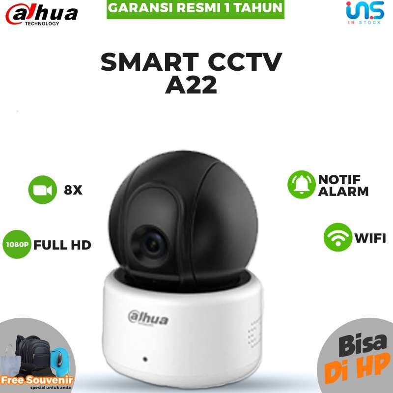 Jual Smart Kamera CCTV DAHUA IPC A22 1080P Bisa Menggunakan WIFI Dan ...