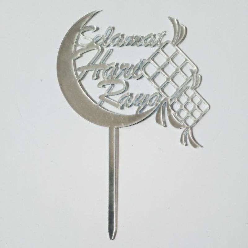 Jual CAKE TOPPER SELAMAT HARI RAYA di Seller Herozz77 - Babura, Kota ...