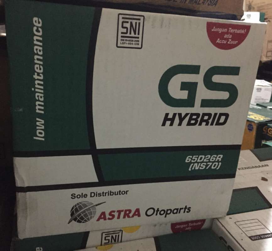 Jual Special Promo Aki Gs Astra Hybrid Ns 70 (Panter, Everst, Elf Ps ...