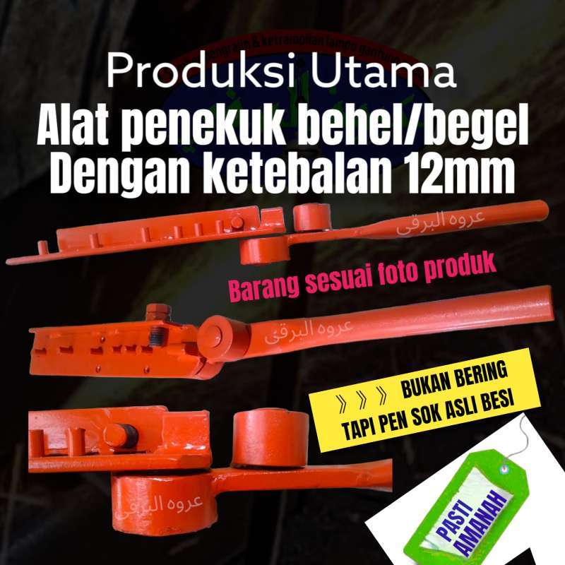 Jual alat penkekuk besi beton+alat penekuk cincin begel/behel di Seller ...
