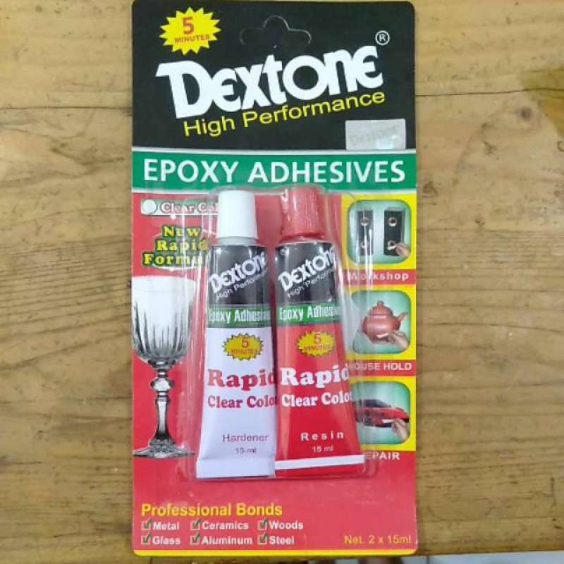 Promo Lem Dextone 5 Menit Kering 30 ml Epoxy Adhesives Diskon 20% di ...