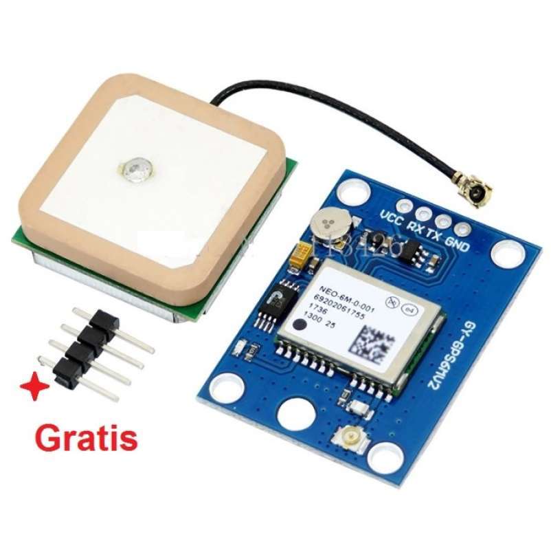 Jual Modul GPS Module UBLOX NEO 6M V2 GPS UBLOX di Seller ELCONS WARE ...