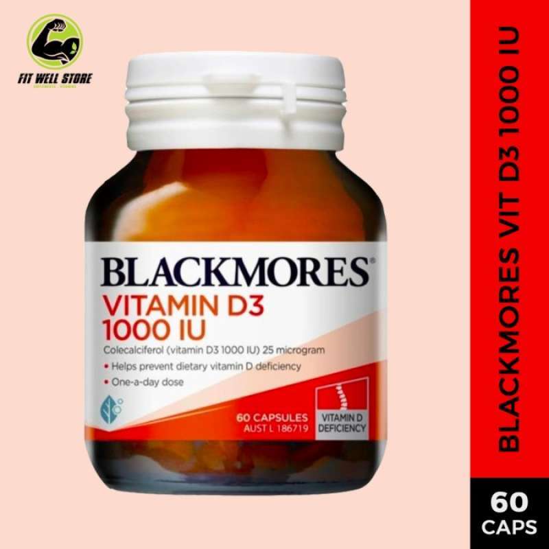 Jual Blackmores Vitamin D3 1000 Iu 60 Tabs Vitamin D3 Now Vitamin D3 Di ...