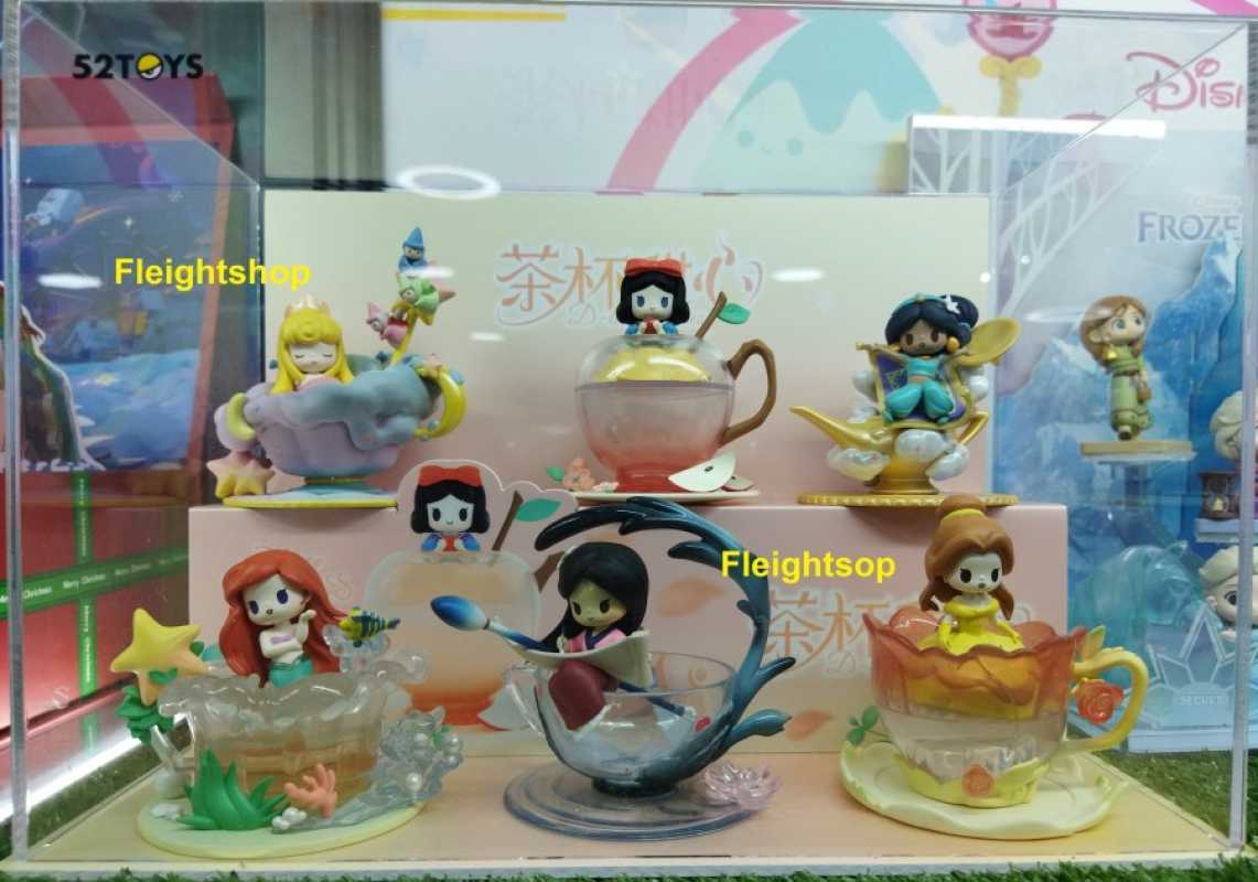 Jual 52toys Disney Princess D-baby Tea Cup Sweeties Box Figure Blindbox ...