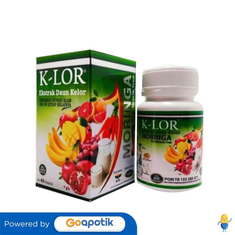 Jual K-lor Botol 60 Kapsul Di Seller Apotek Altaday - Gandaria Utara ...