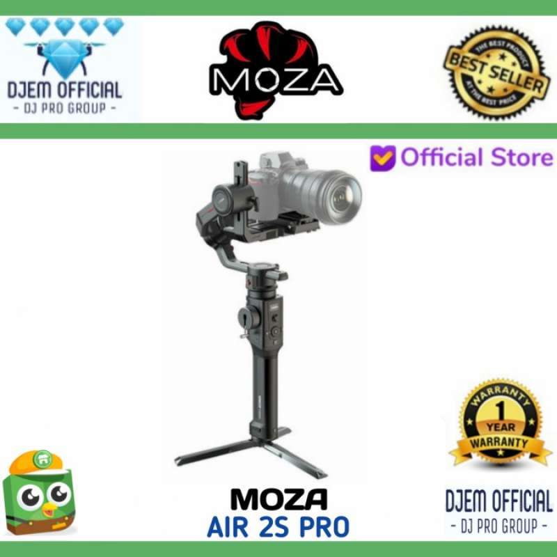 Promo MOZA AIR 2S Pro Kit Gimbal Stabilizer MOZA AIR 2S Professional Camera - Multicolor Diskon ...