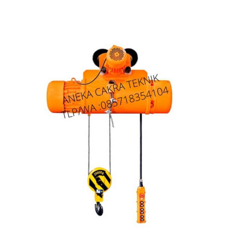Promo Electric Wire Rope Hoist 5 ton x 12 meter TOKYO LIFT Diskon 23% ...