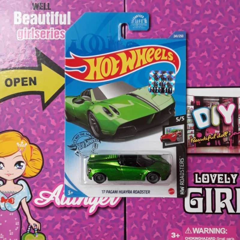 Promo Hotwheels Ths 17 Pagani Huayra Roadster Super Treasure Hunt